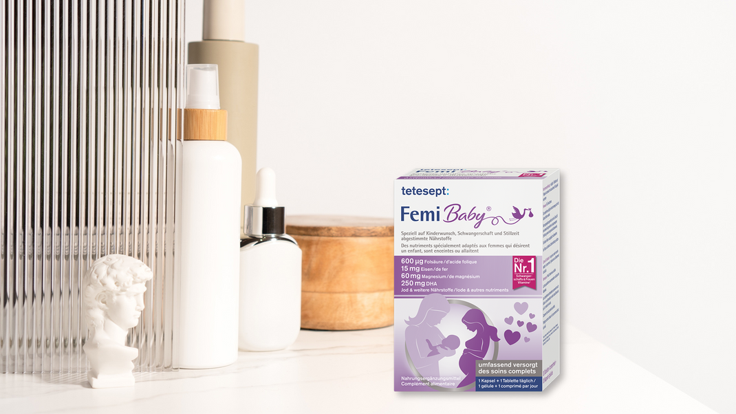 tetesept - Nährstoffe für Mutter und Kind | Femi Baby®